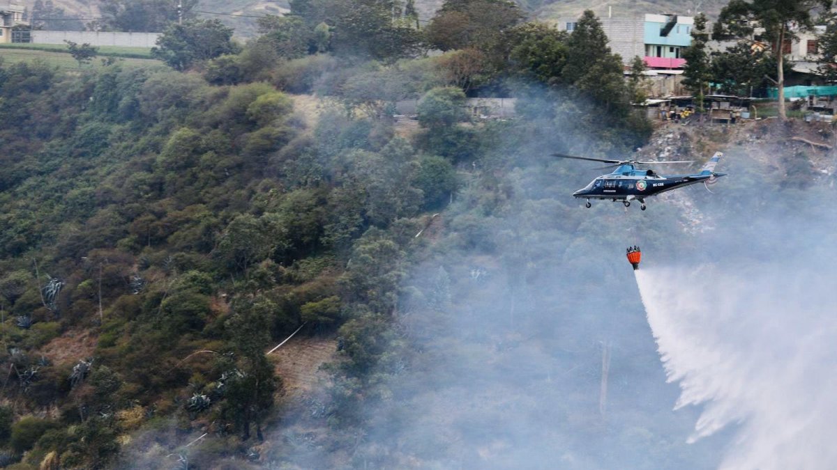 Incendios forestales en Quito: "Fue como vivir en el infierno"