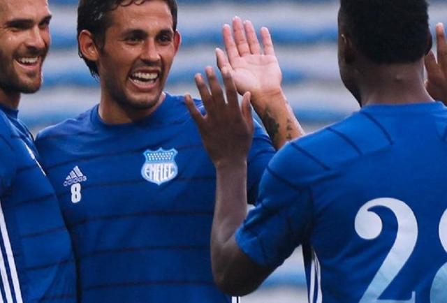 Emelec: Facundo Castelli y un gol que ilusiona Emelec: Facundo Castelli y un gol que ilusiona