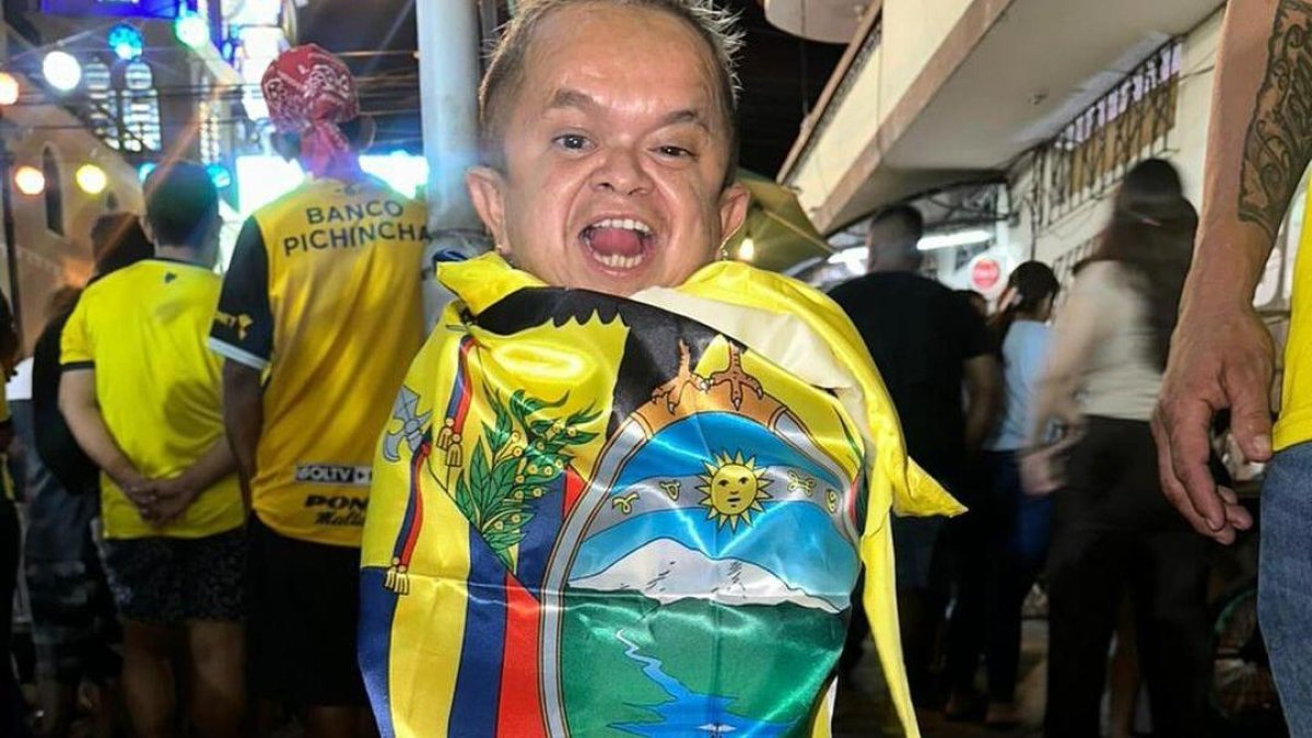 Jorgito Guayaco se pone sus mejores galas para el partido de Ecuador vs ...