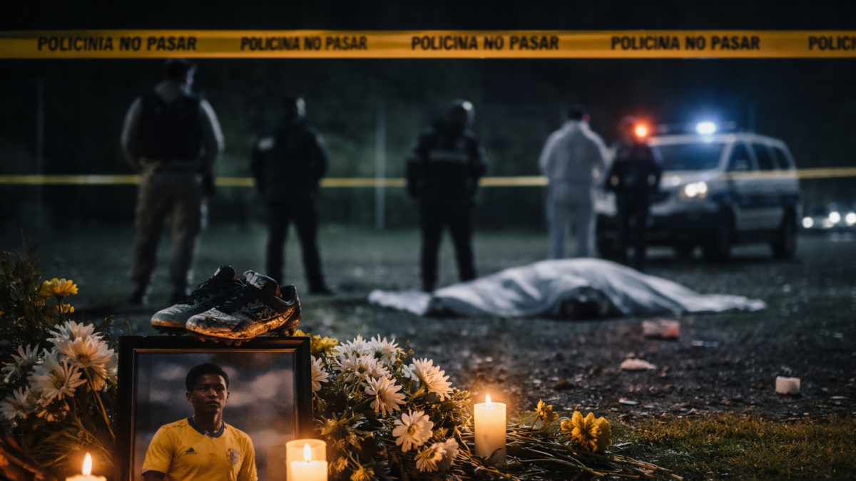 Mario Pineida y los otros cuatro futbolistas asesinados en Ecuador ...