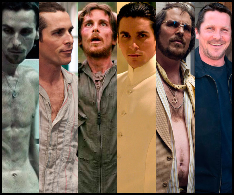 Christian Bale, el actor camaleónico y sus increíbles transformaciones