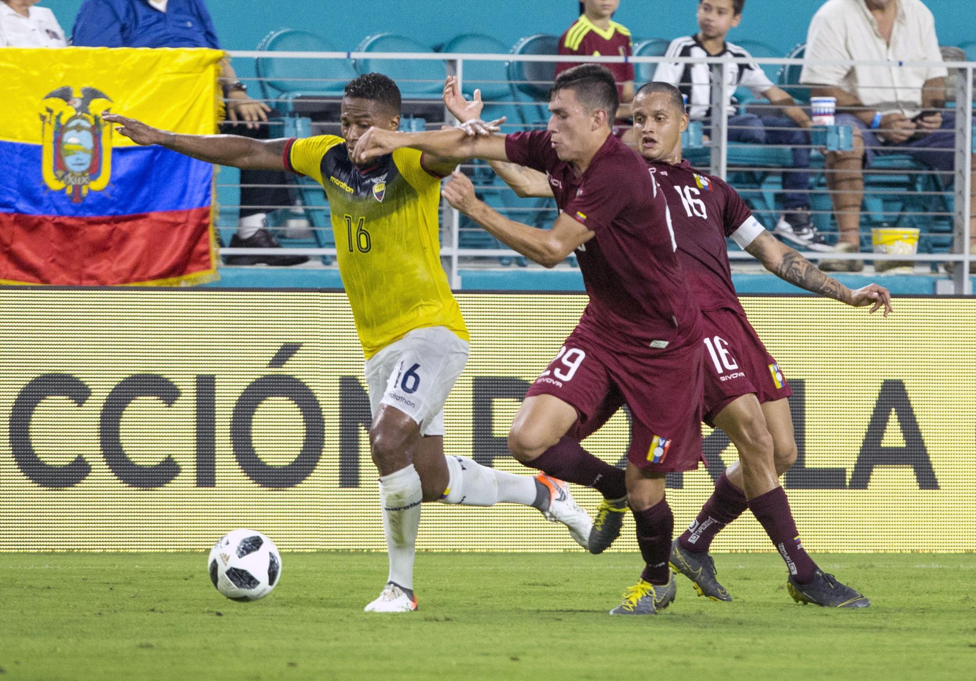 Ecuador consigue un empate ante la ‘Vinotinto’