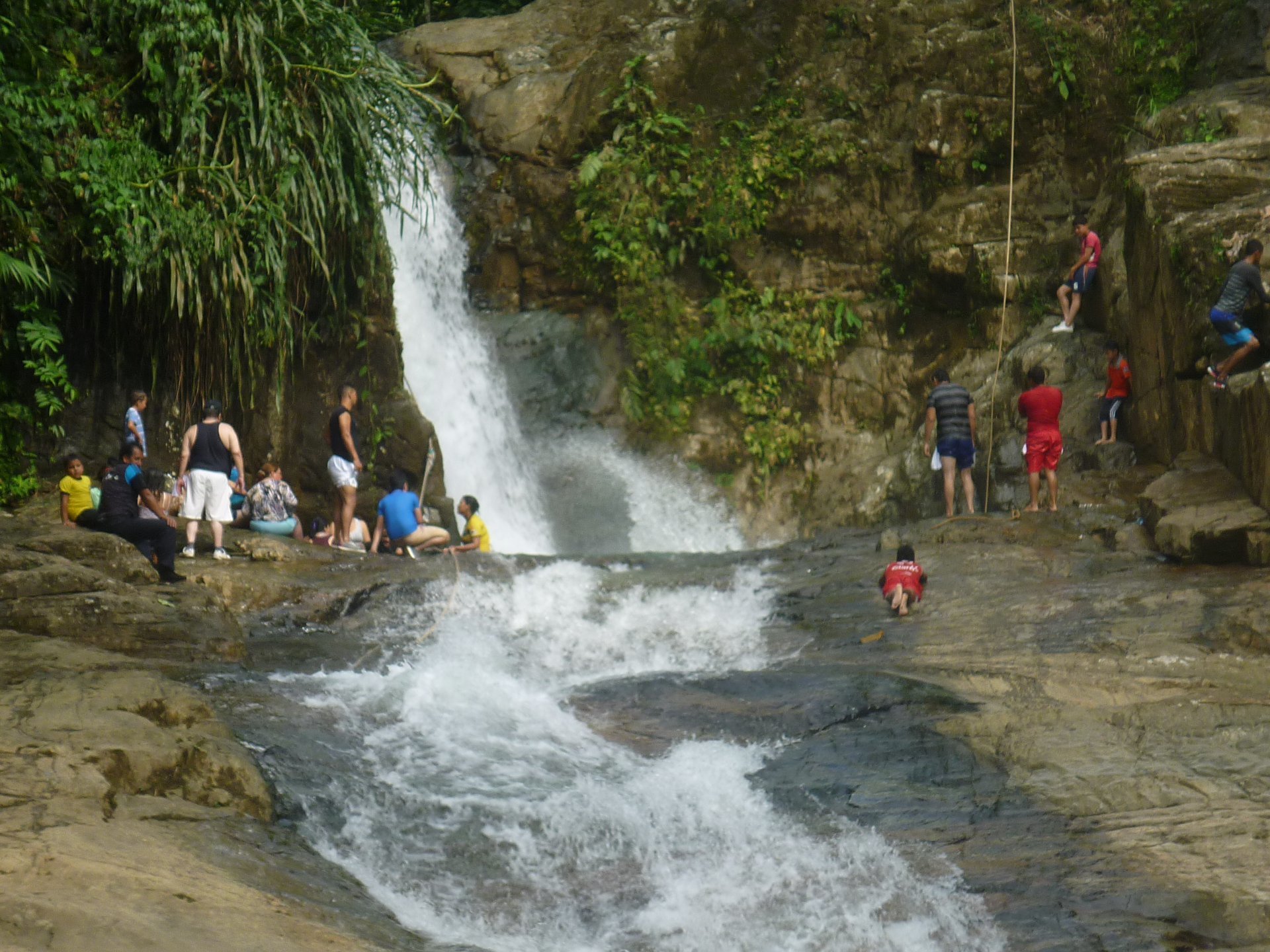 Siete cascadas, el tesoro de Pangua