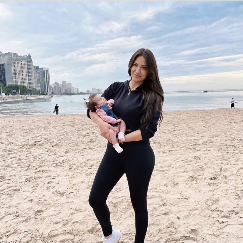 Sharon Cortez y su bebé le dicen 'adiós' al hospital