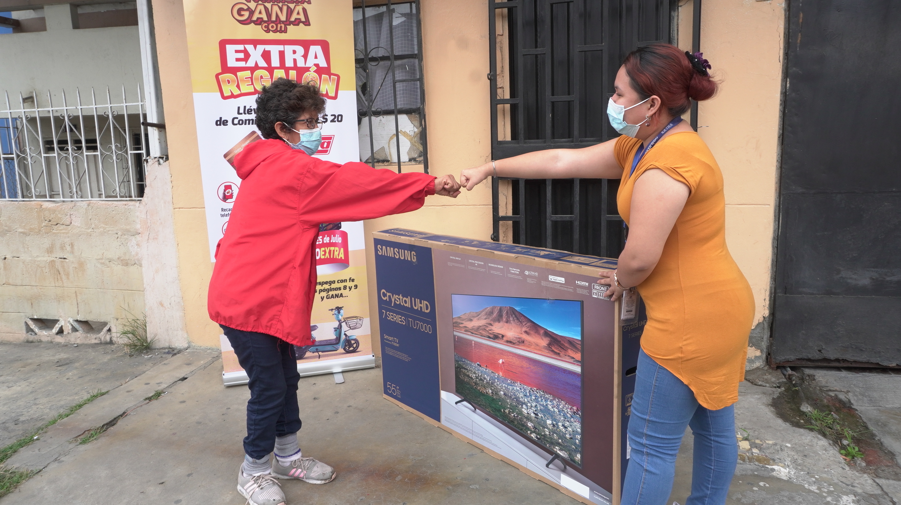 Ganadora de EXTRA Regalón agradece a Dios por su premio