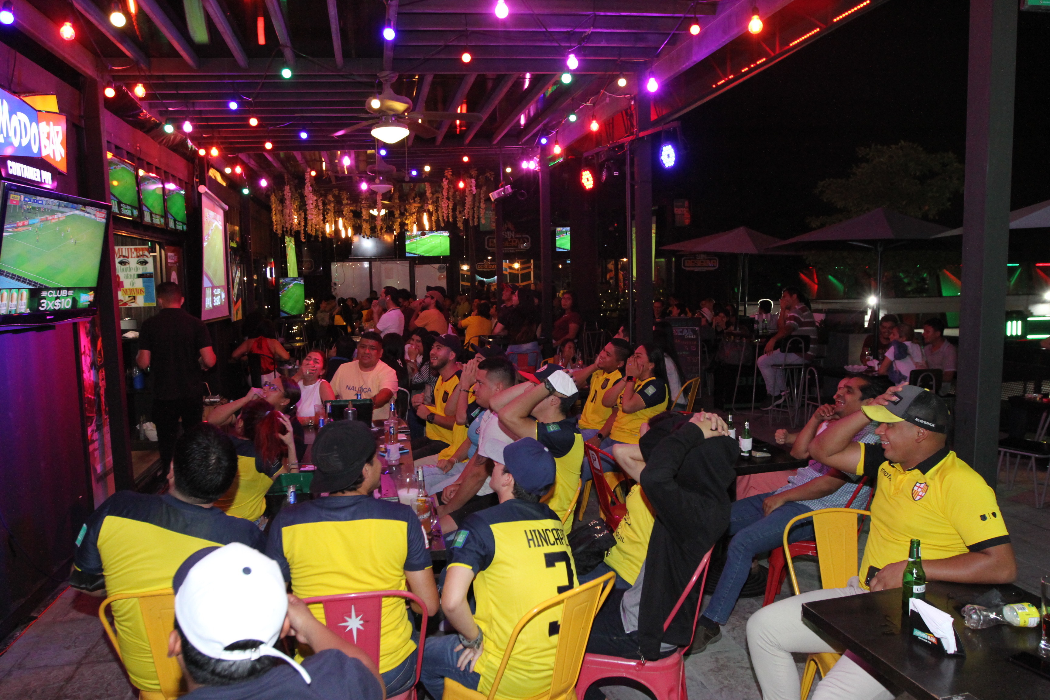 Hinchas ecuatorianos se quedaron con las ganas de celebrar