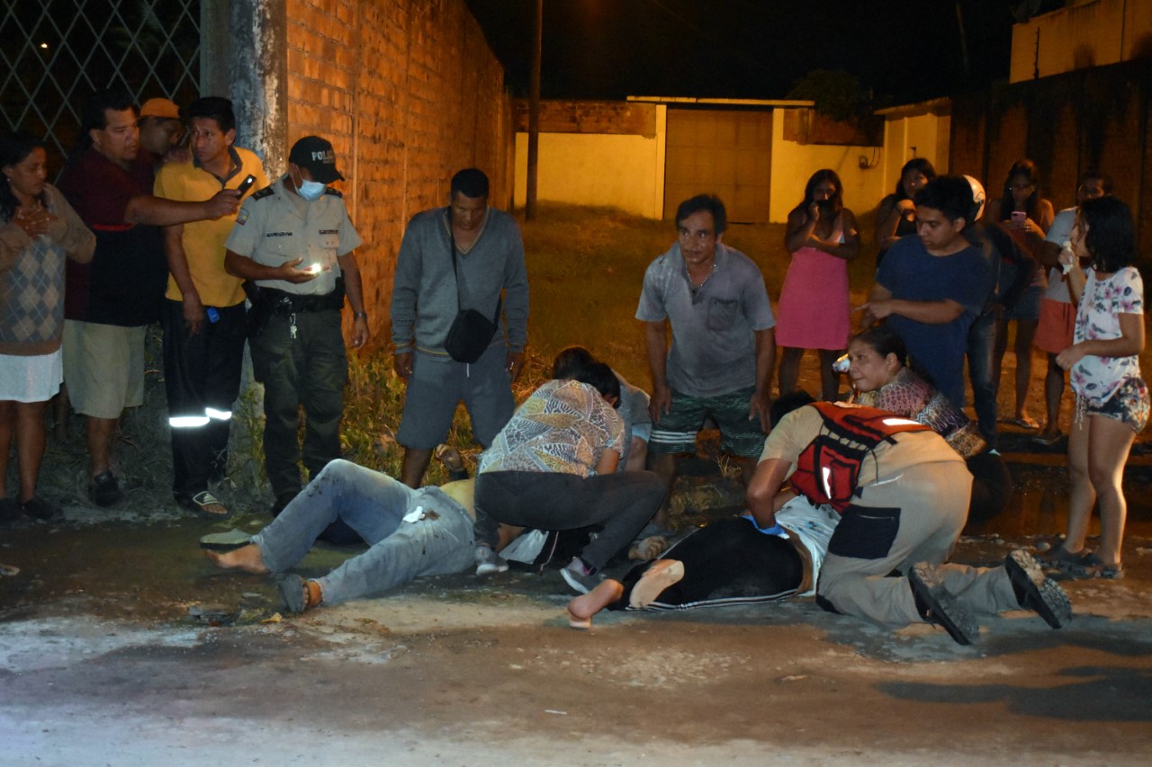 Milagro: 'Ángel' auxilió a pareja herida de bala