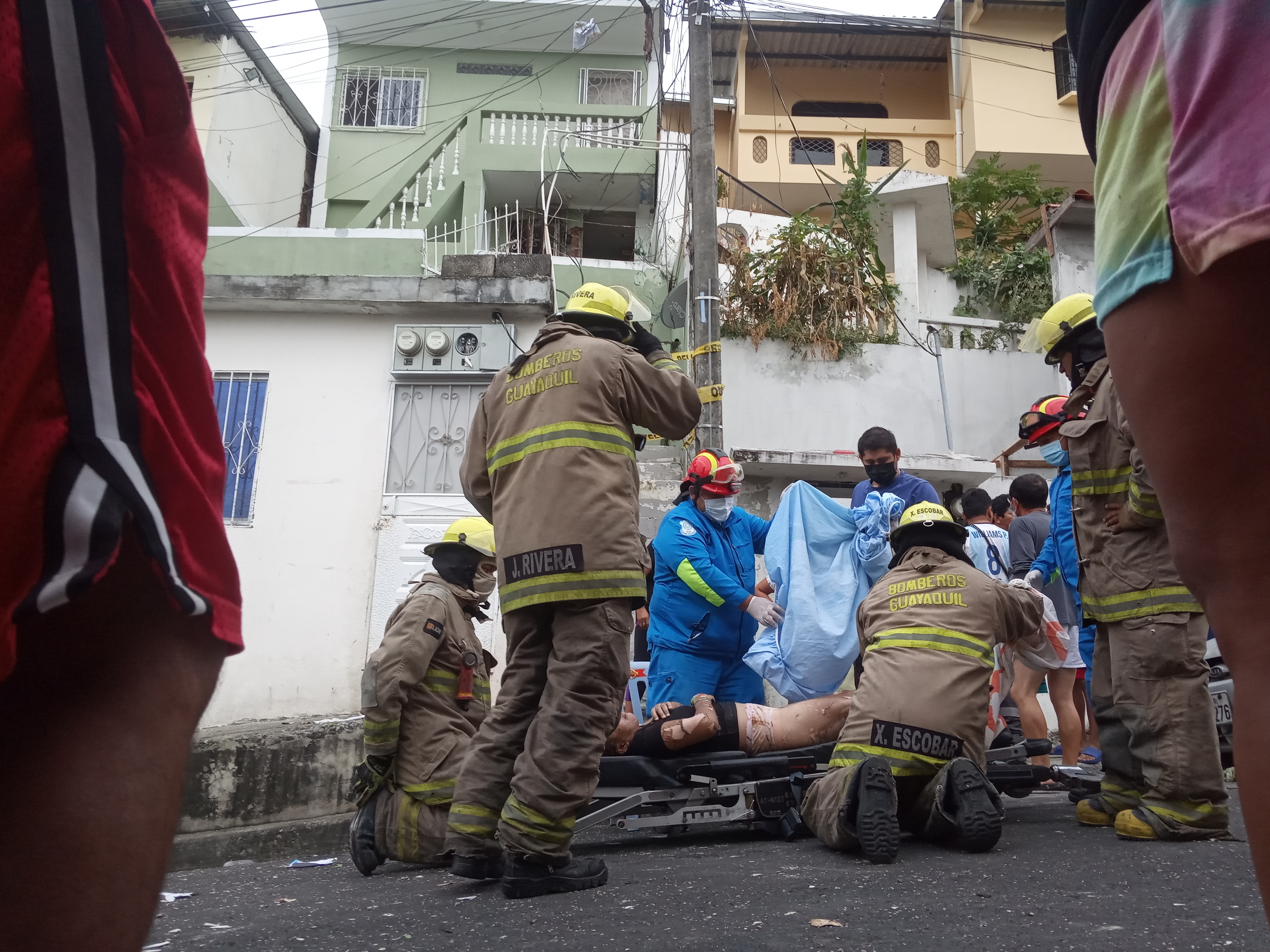 ¡Se acabó la agonía!, falleció uno de los afectados tras una explosión ...