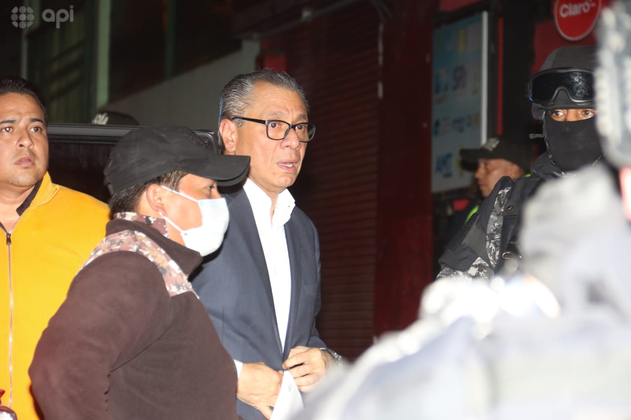 Jorge Glas tendrá que pagar $125 por la pensión provisional de su hermano