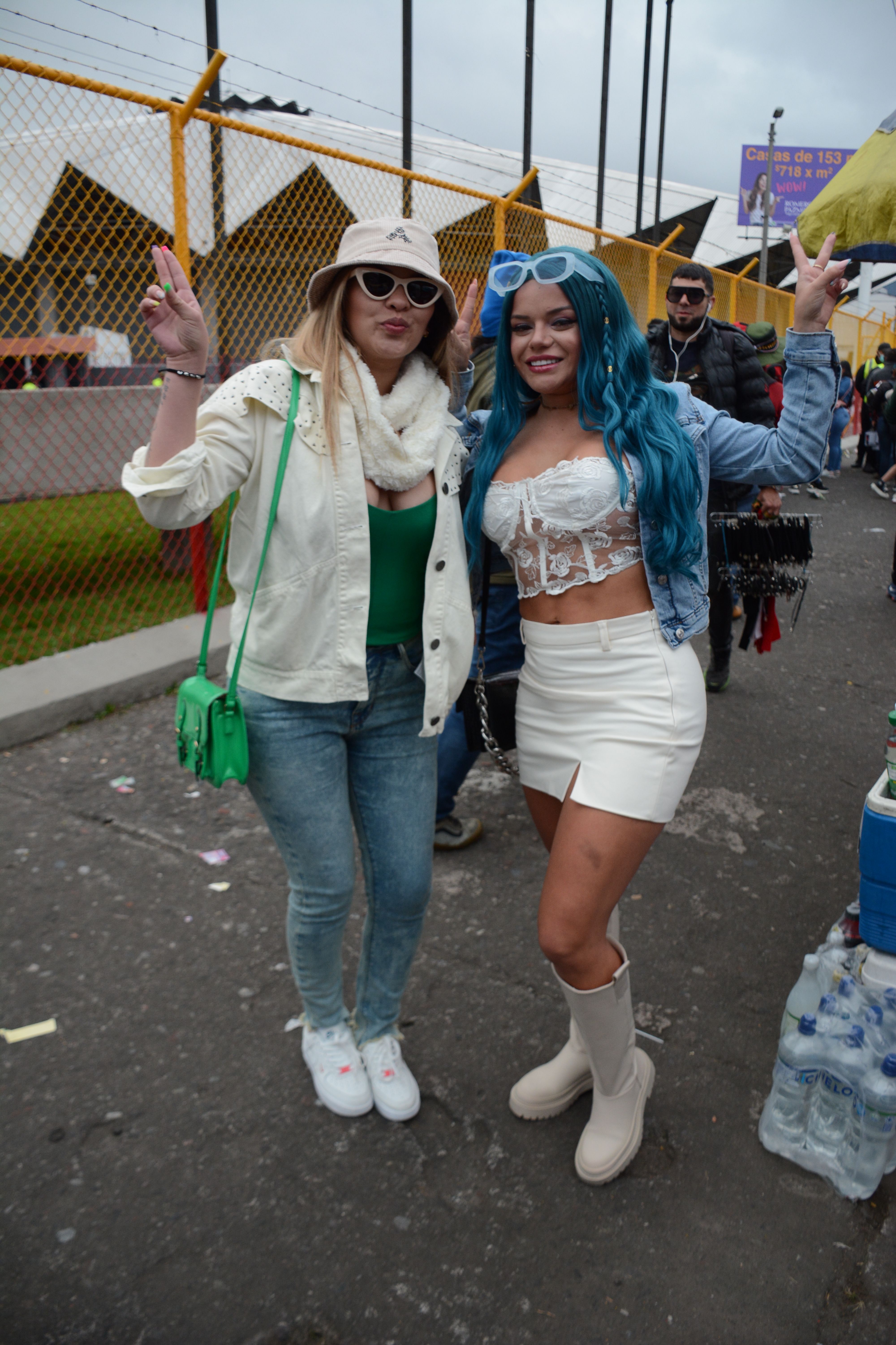 Quito: fans en modo ‘bichotas’