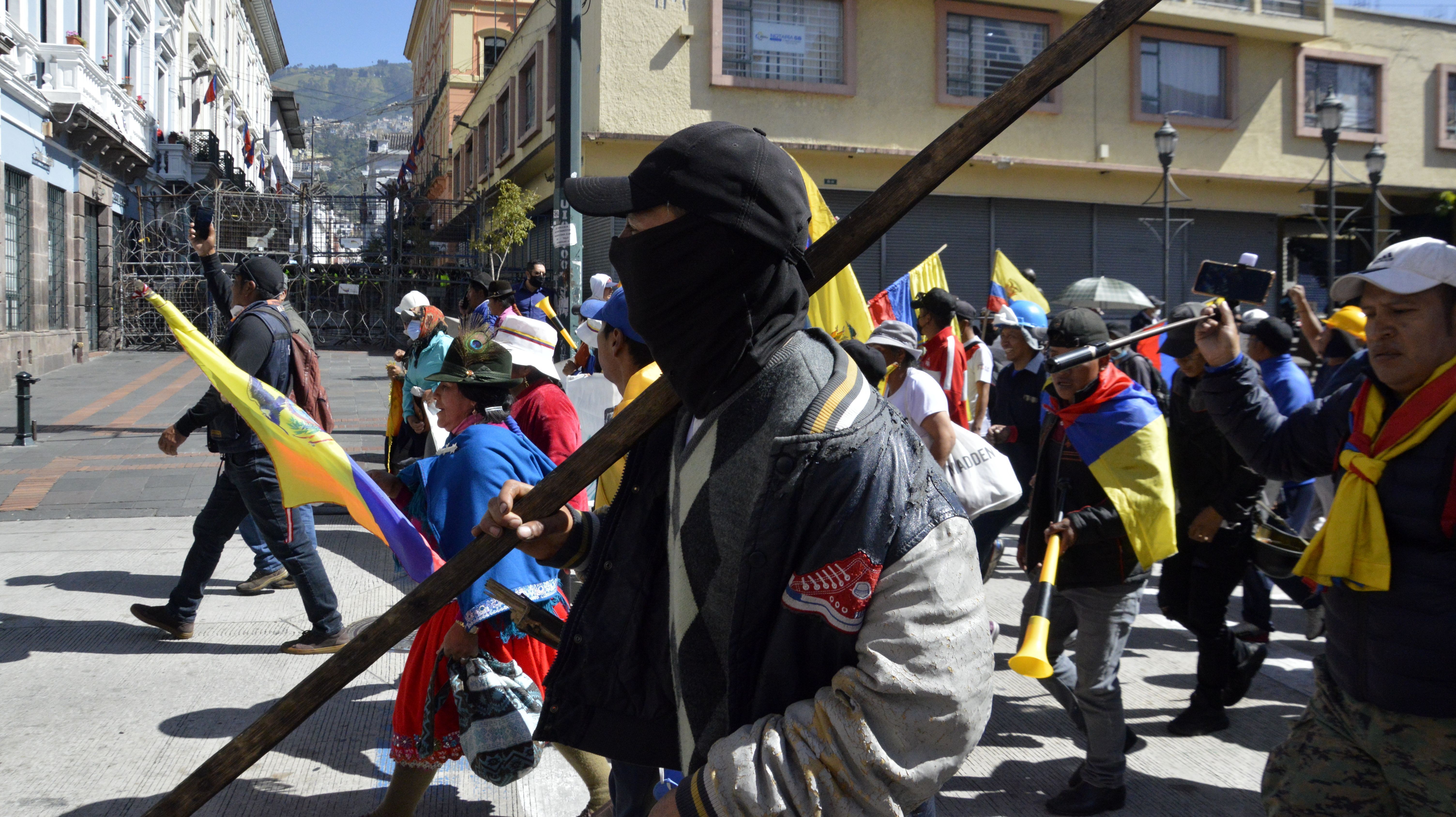 Movimiento Indígena de Cotopaxi convocó a la primera movilización del 2024