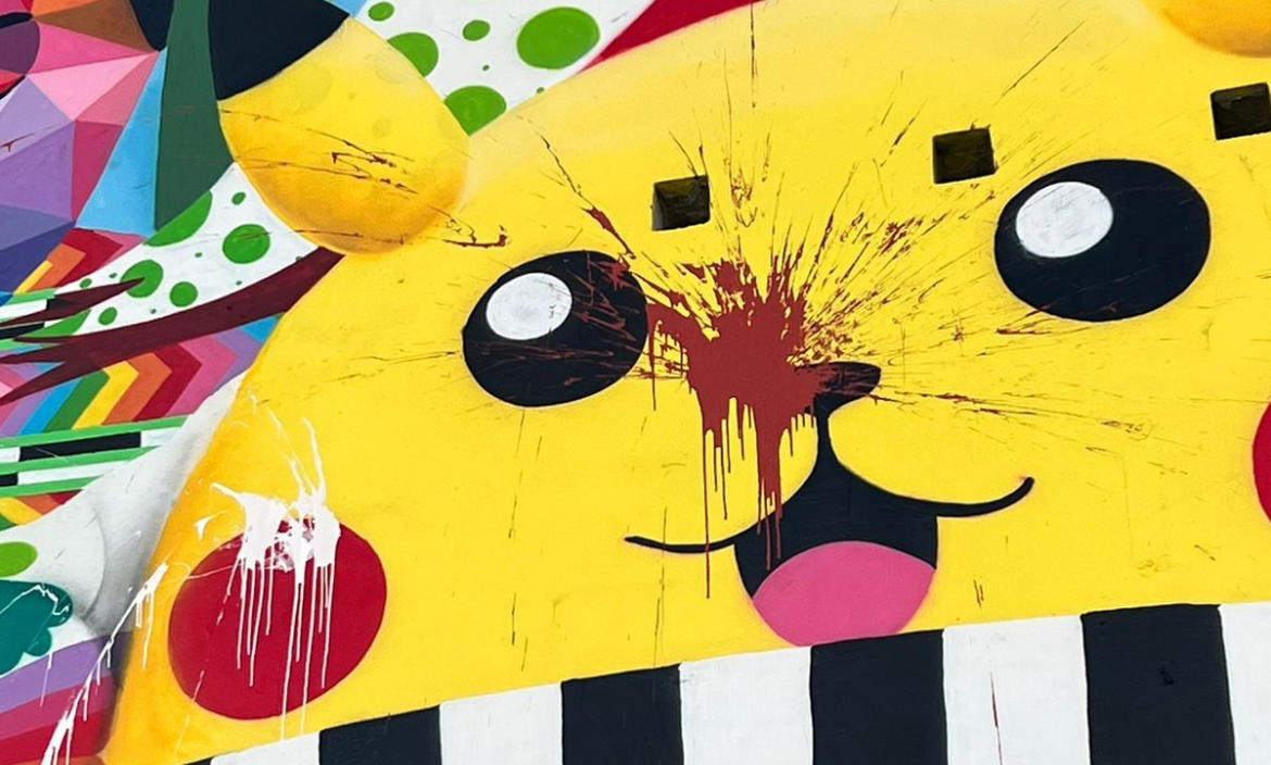 Quito: Mancharon al polémico Pikachu de mural en el centro histórico