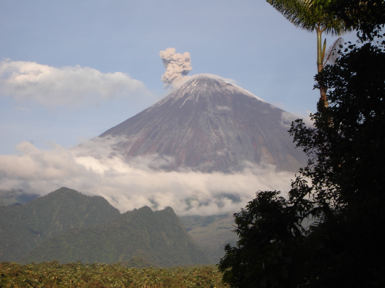 Sangay: Explosiones del volcán se sintieron en Guayaquil