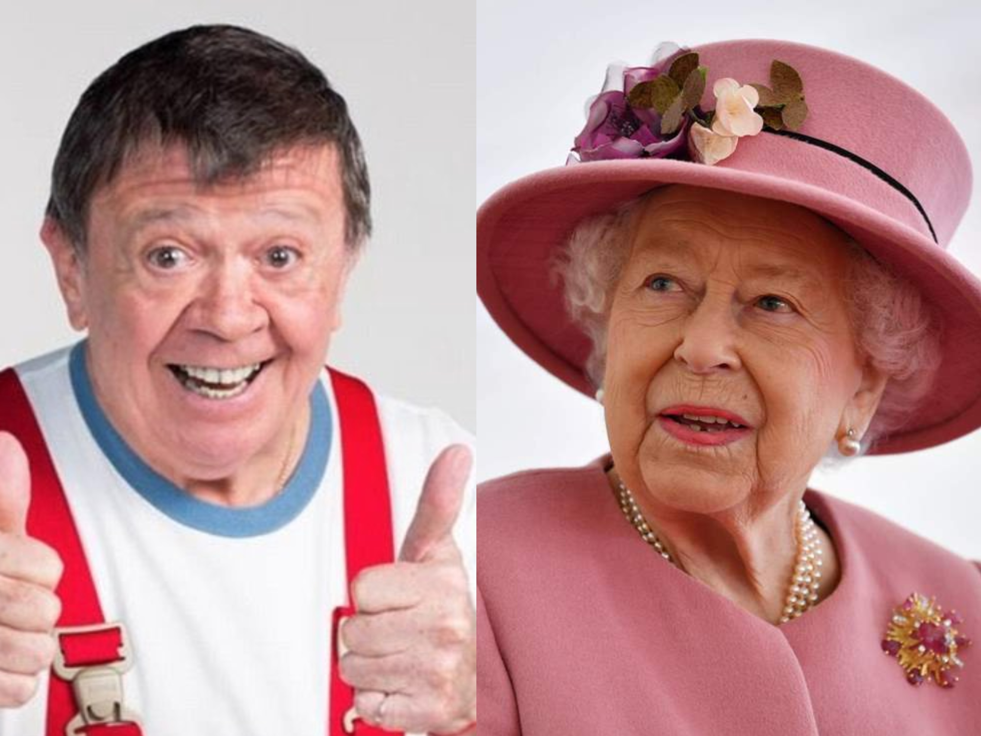 Chabelo se convirtió en tendencia tras la muerte de la reina Isabel II
