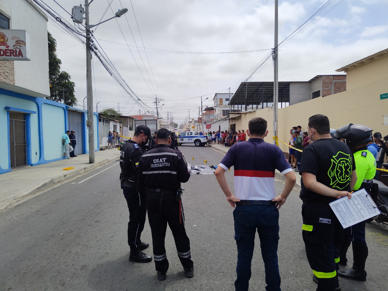 Manabí: Mujer fue embestida en una calle de Manta y murió en el acto