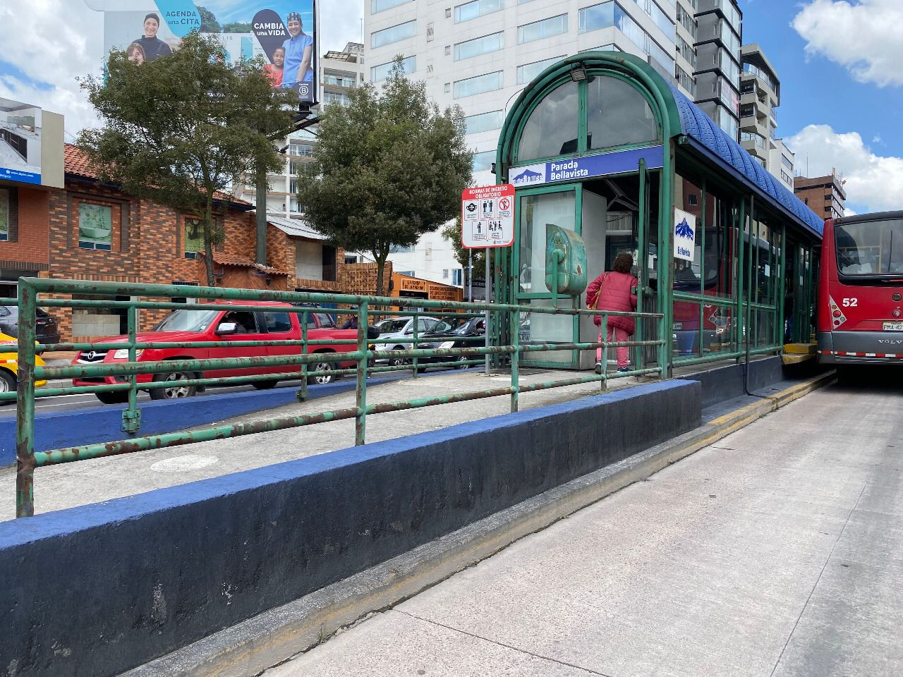 La parada Bellavista de la Ecovía será ‘tuneada’ y estará deshabilitada