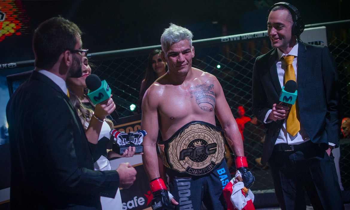 MMA de Ecuador: El 'Cholo' Basurto defenderá su título en FFC Perú