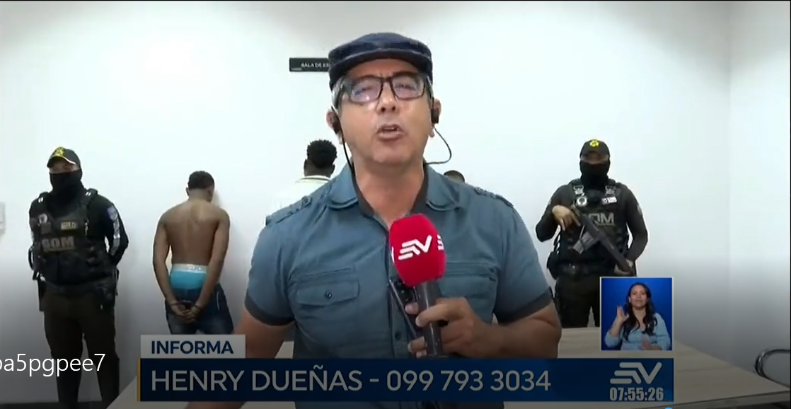 Henry Dueñas, criticado por enviar saludos mientras informaba de una ...