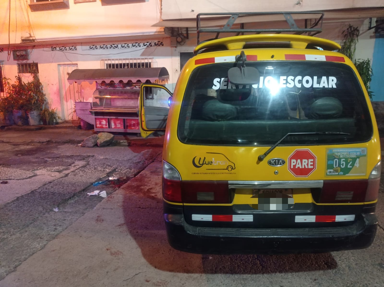 Guayaquil: Balearon a conductor de expreso escolar en el cerro del Carmen