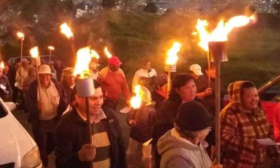 Quito: Marcha de antorchas contra la inseguridad