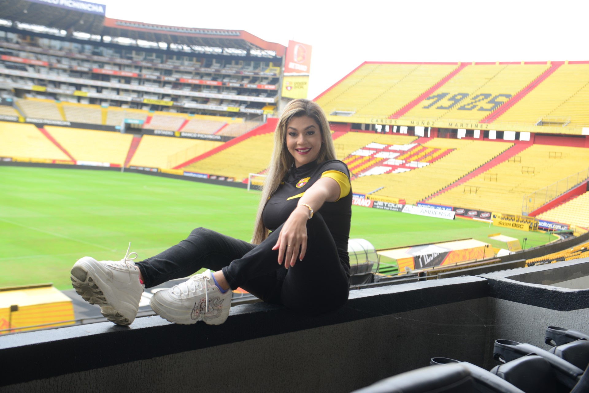 Carolina Terán: “Soy una hincha con micrófono”