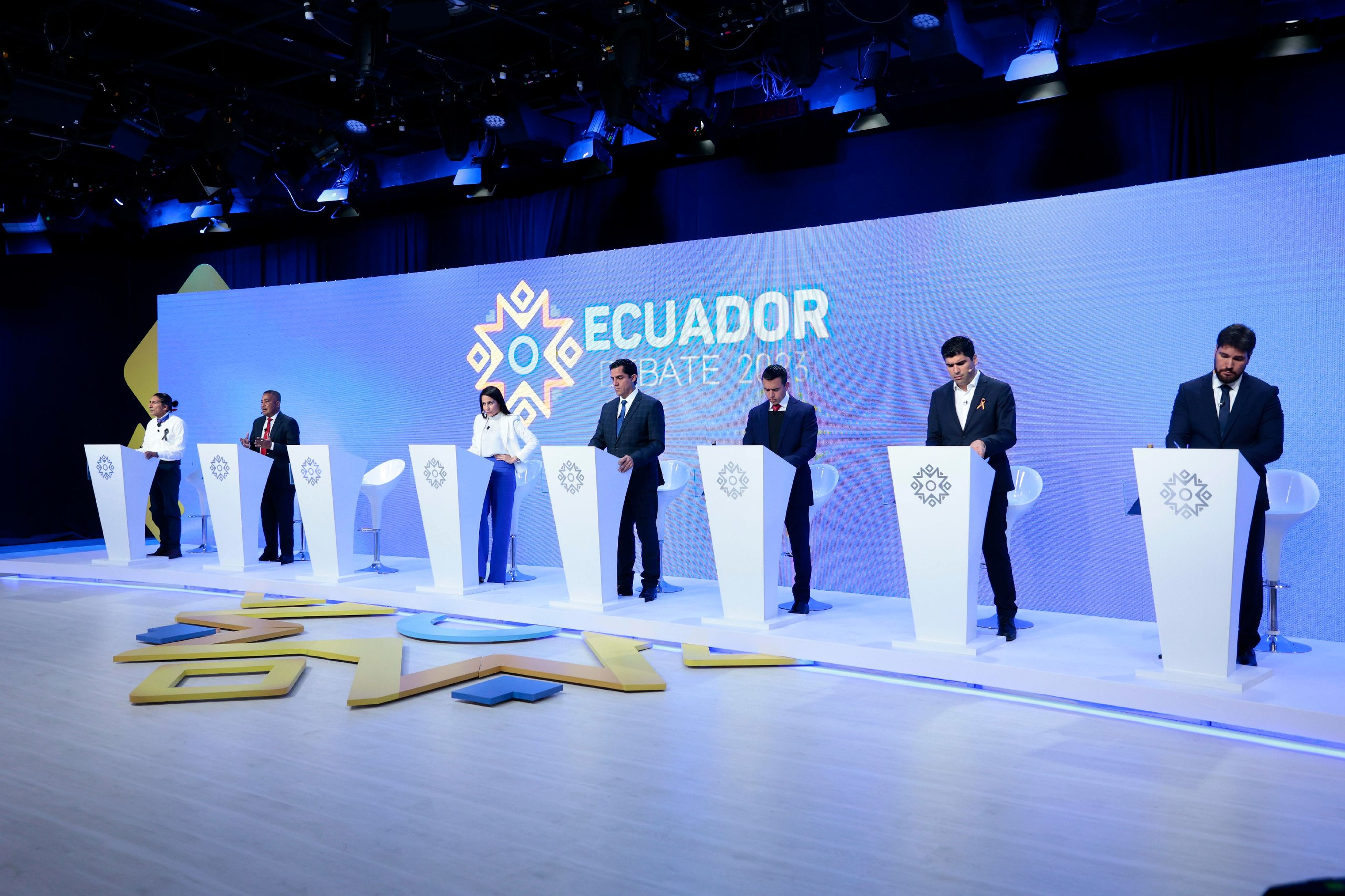 Elecciones Ecuador 2023: un debate entre el chiste y el enojo
