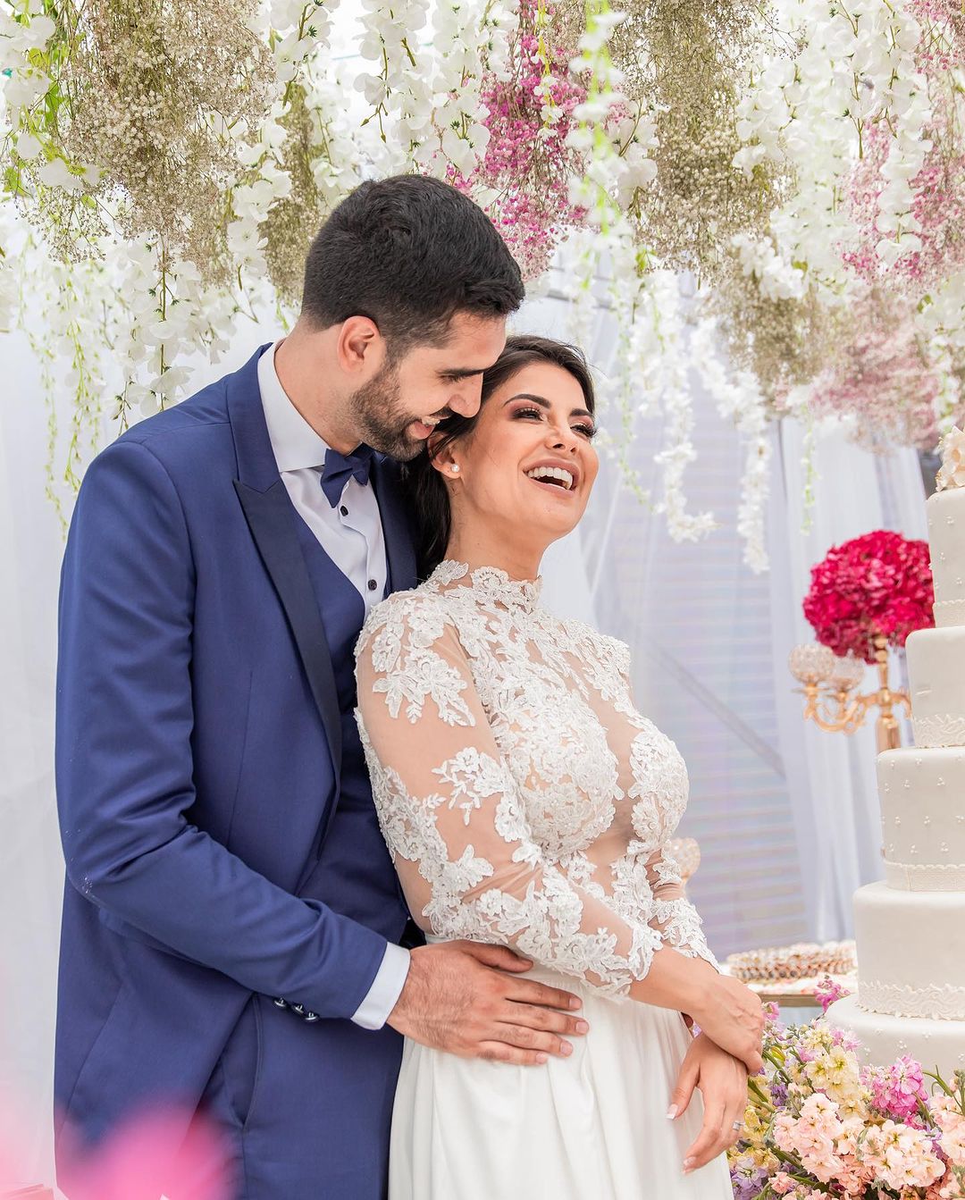 Cinthya Coppiano: Cumplió cuatro años de casada