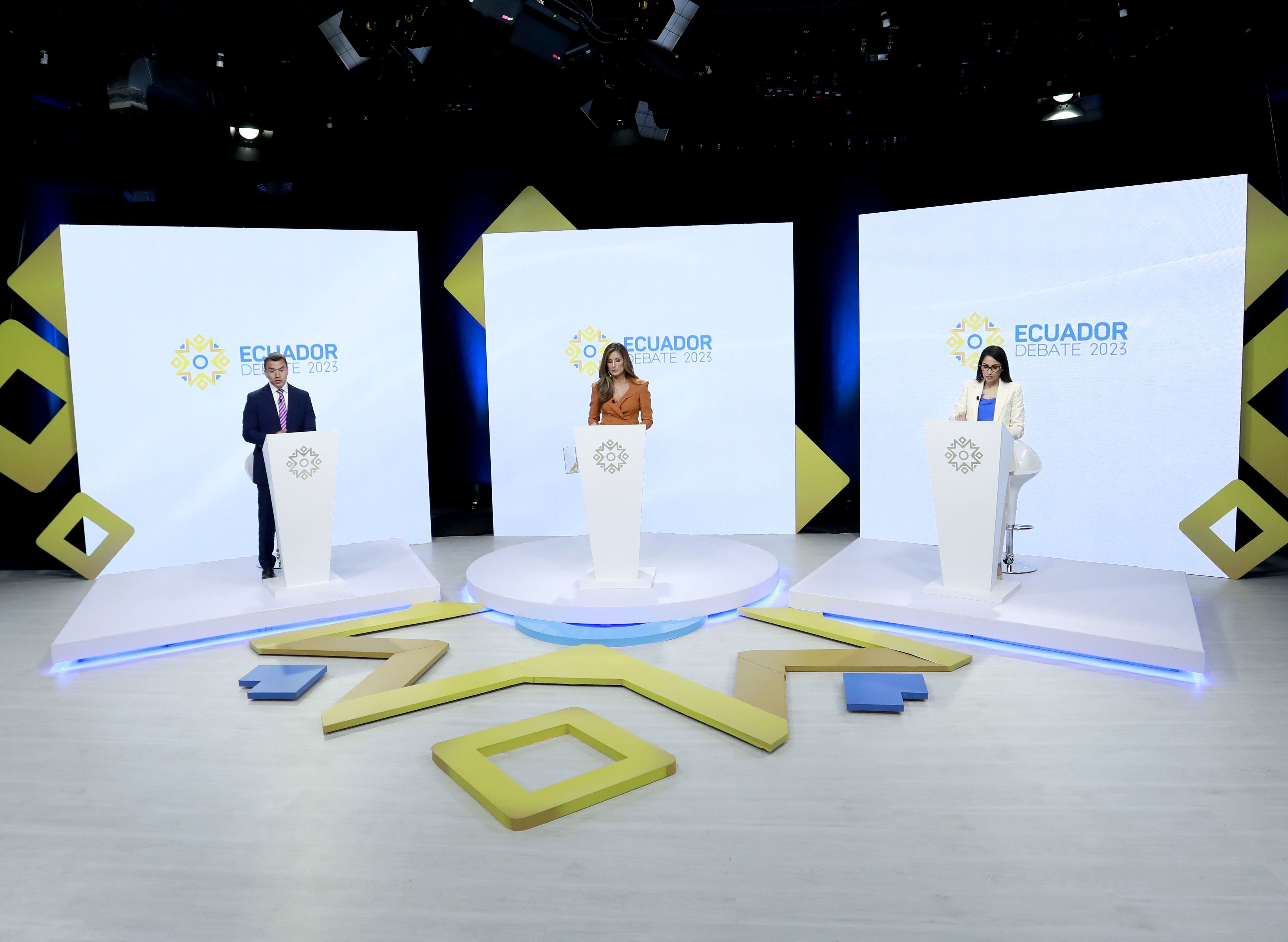 Debate presidencial Ecuador 2025 | Transmisión en vivo, horario ...