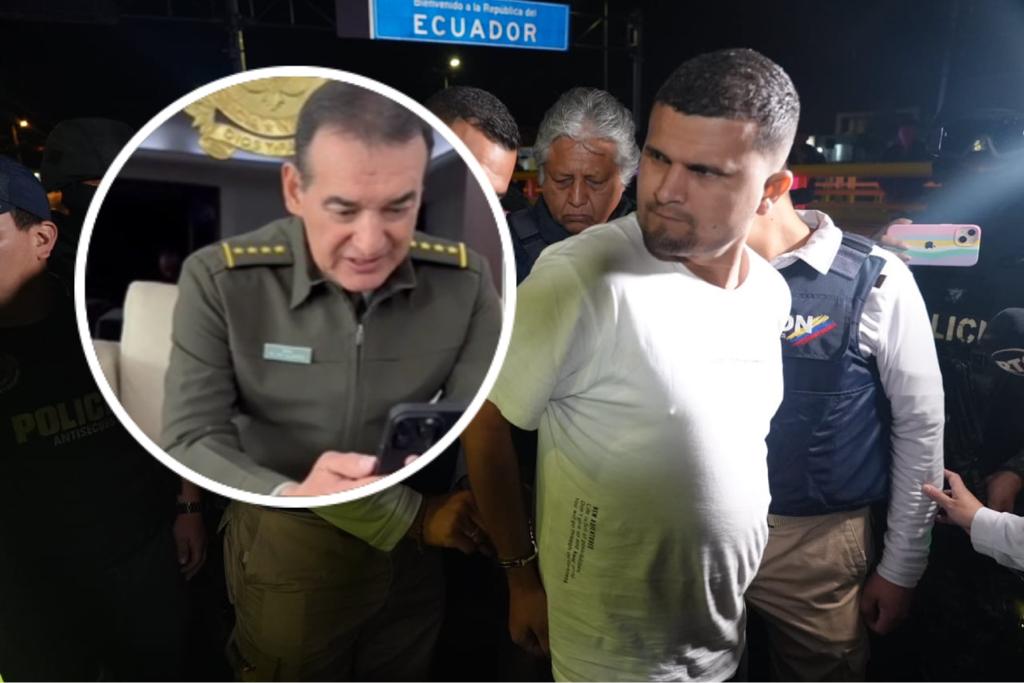 Caso alias Satanás: La llamada del Director de la Policía de Colombia ...