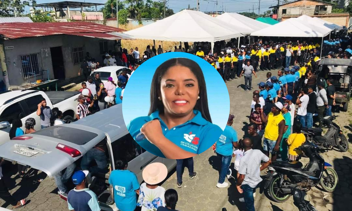 Esmeraldas: Velan a la alcaldesa Adis Solís en San Lorenzo