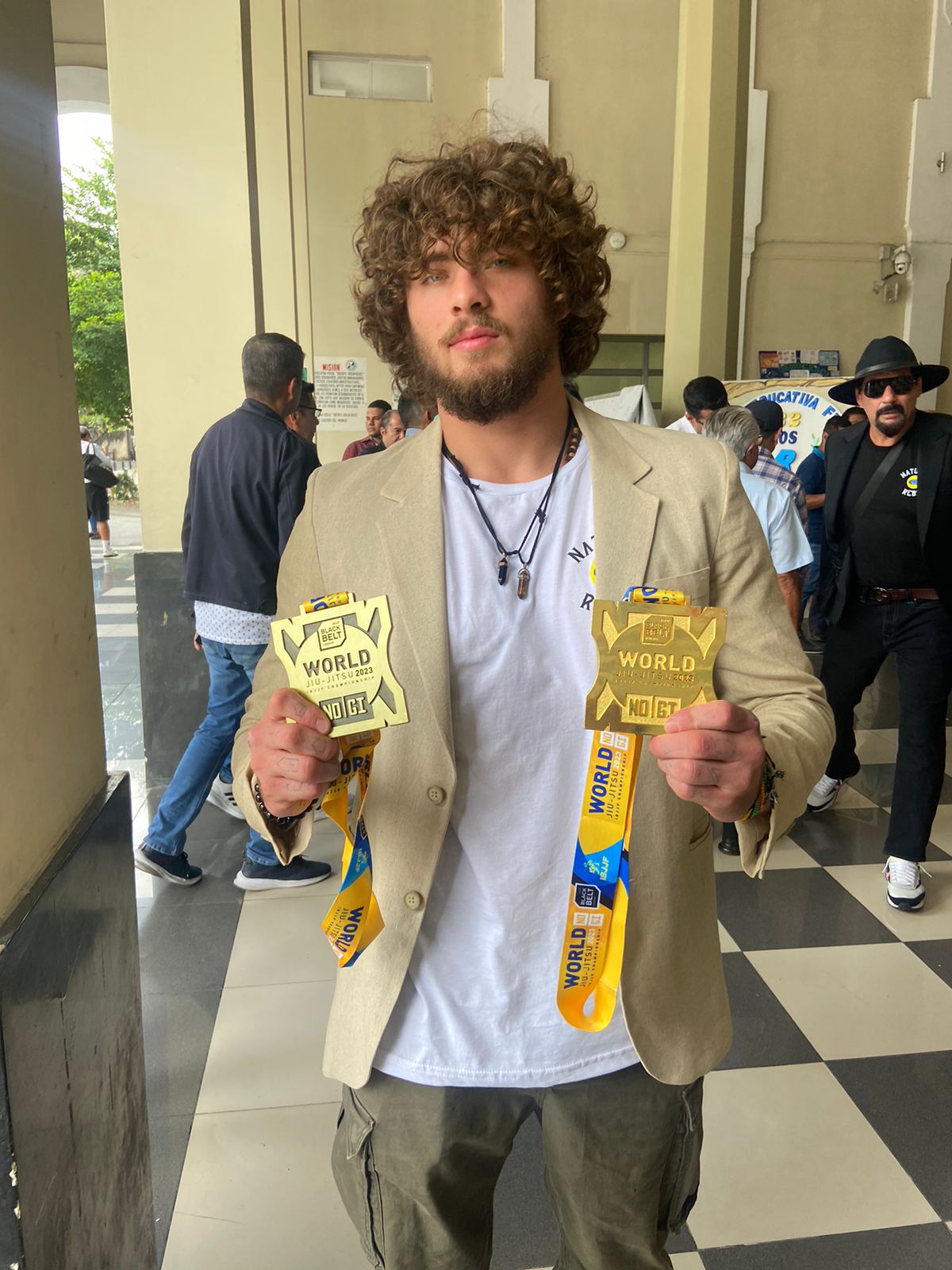 Roberto Jiménez campeón mundial de Jiu-jitsu: “La disciplina es todo”