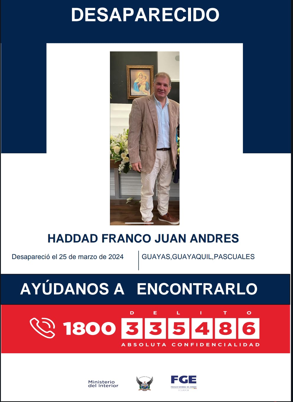 La misteriosa desaparición de gerente de una empresa de Guayaquil, dos ...