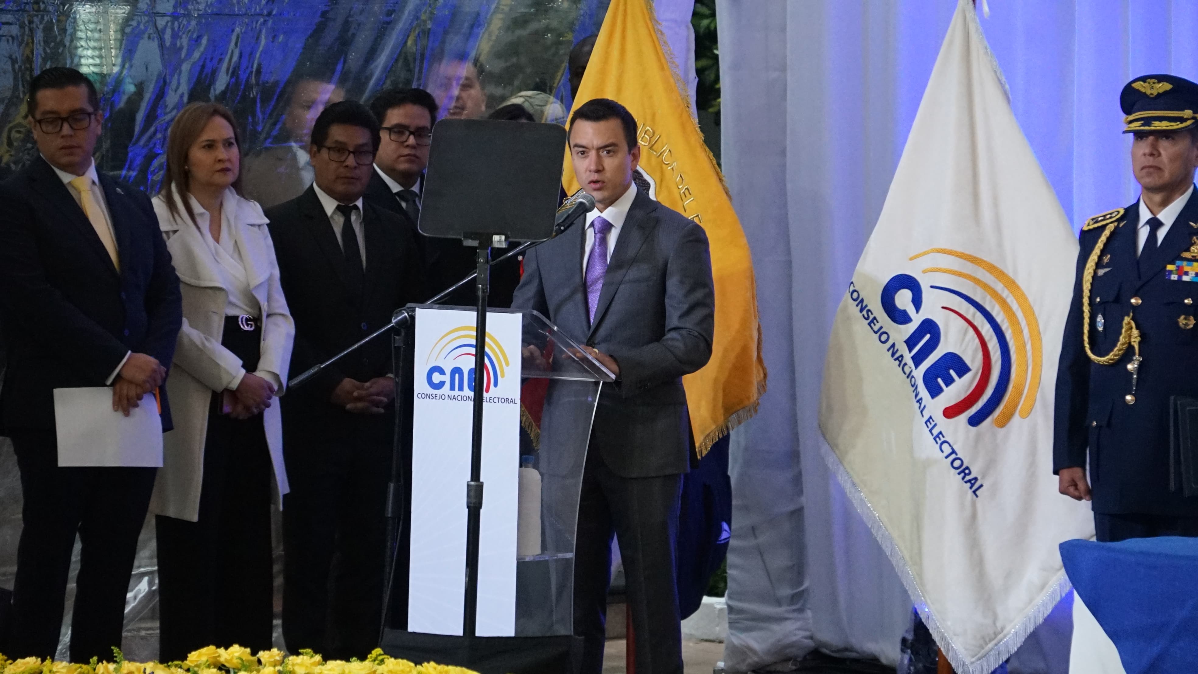 Daniel Noboa: este fue su discurso de inauguración de la consulta ...