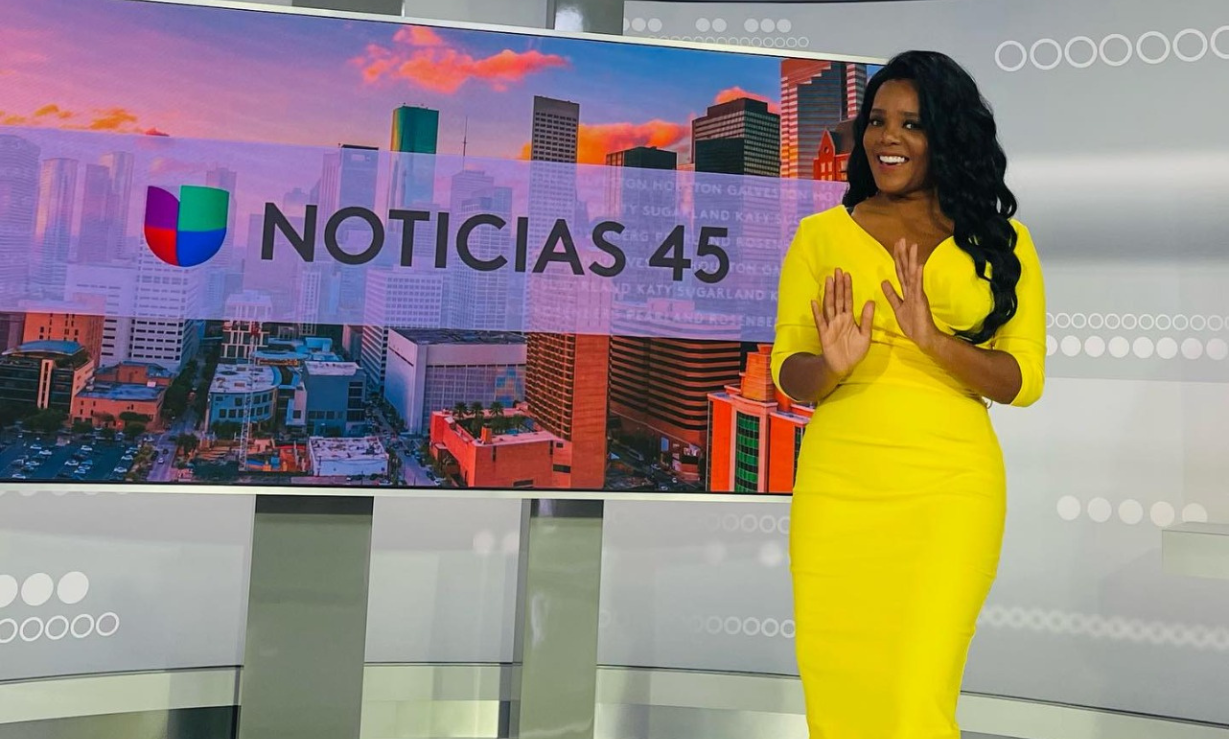 La esmeraldeña Hellen Quiñónez debuta en el noticiero matutino ...