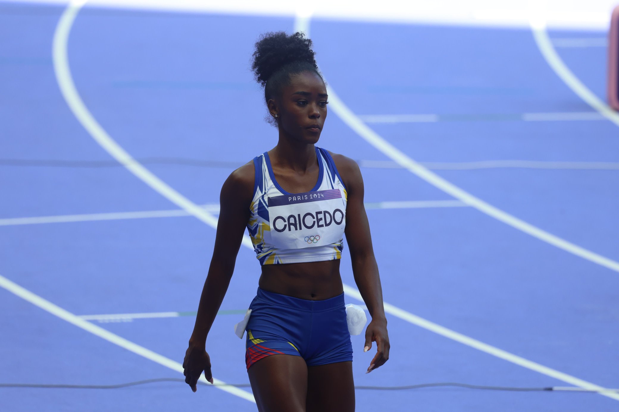 Nicole Caicedo, oro en los 200 metros del Sudamericano de Atletismo
