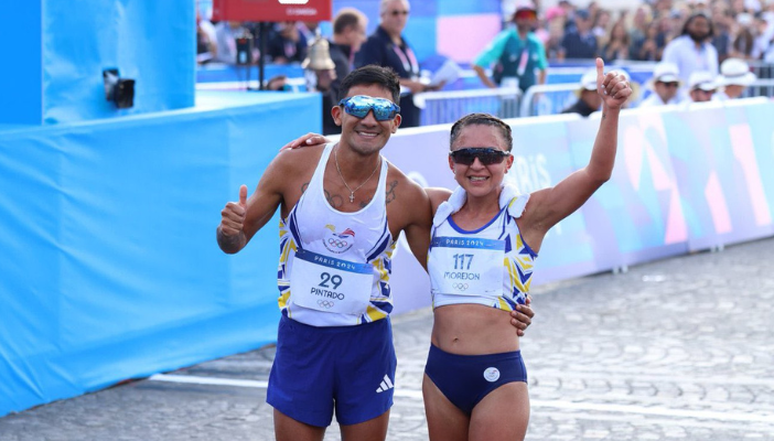 Daniel Pintado y Glenda Morejón en París 2024: El festejo tricolor tras ...