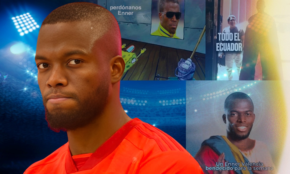 Enner Valencia: los mejores memes de la redención del delantero de Ecuador