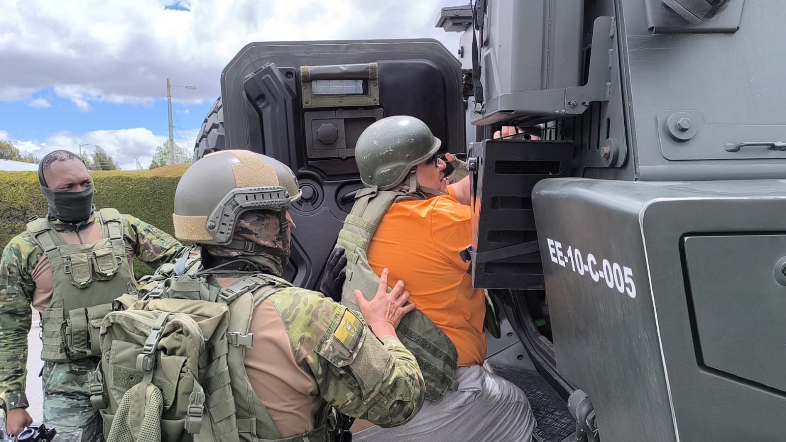 Alias Gordo Lucho fue trasladado desde La Roca a cárcel de Latacunga