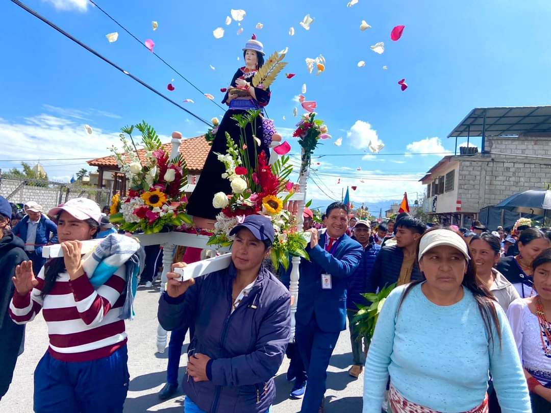Culto a Santa Lucía, tradición de fe en el cantón Tisaleo