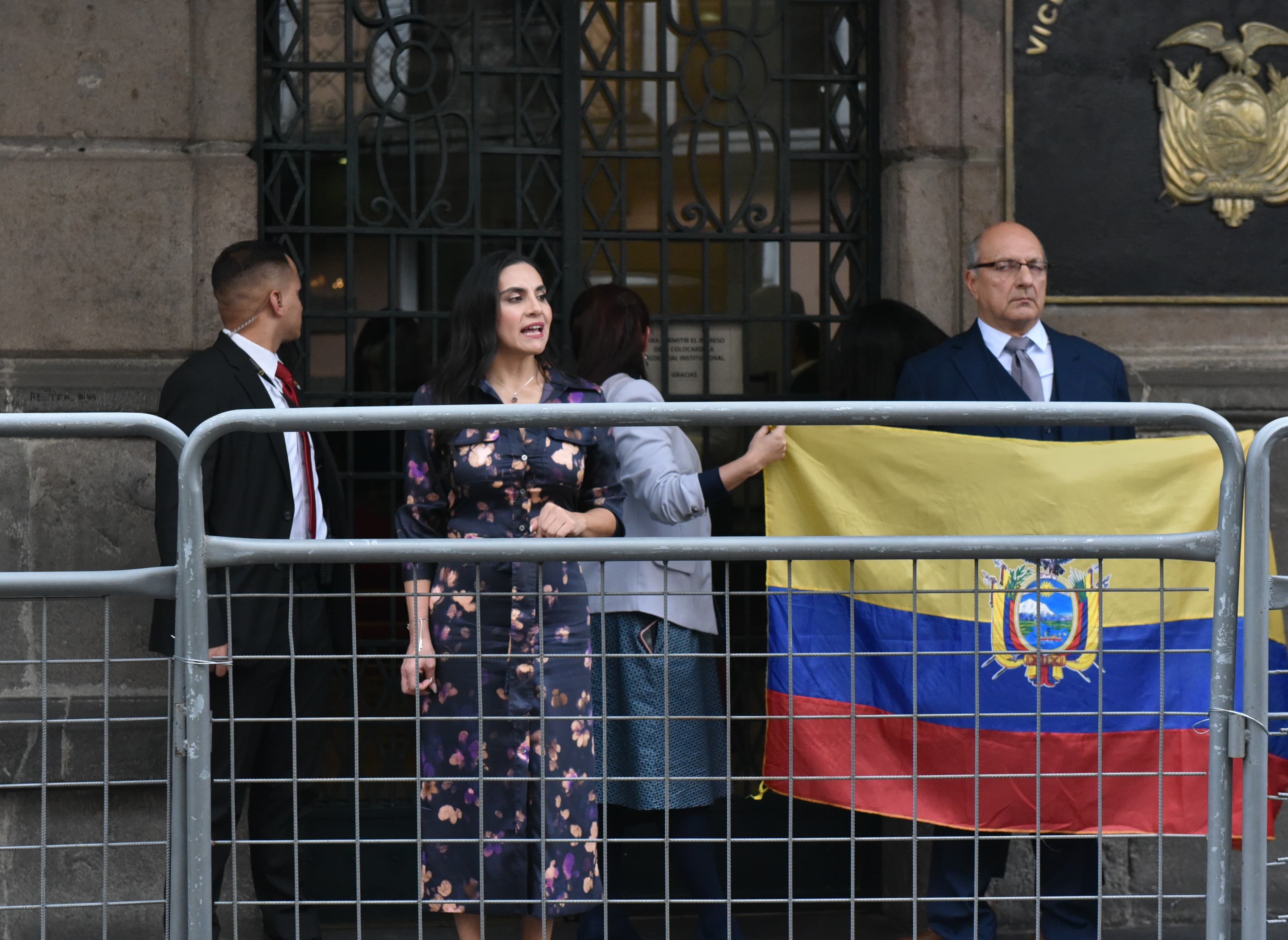 Verónica Abad no pudo ingresar a su despacho al llegar a la Vicepresidencia