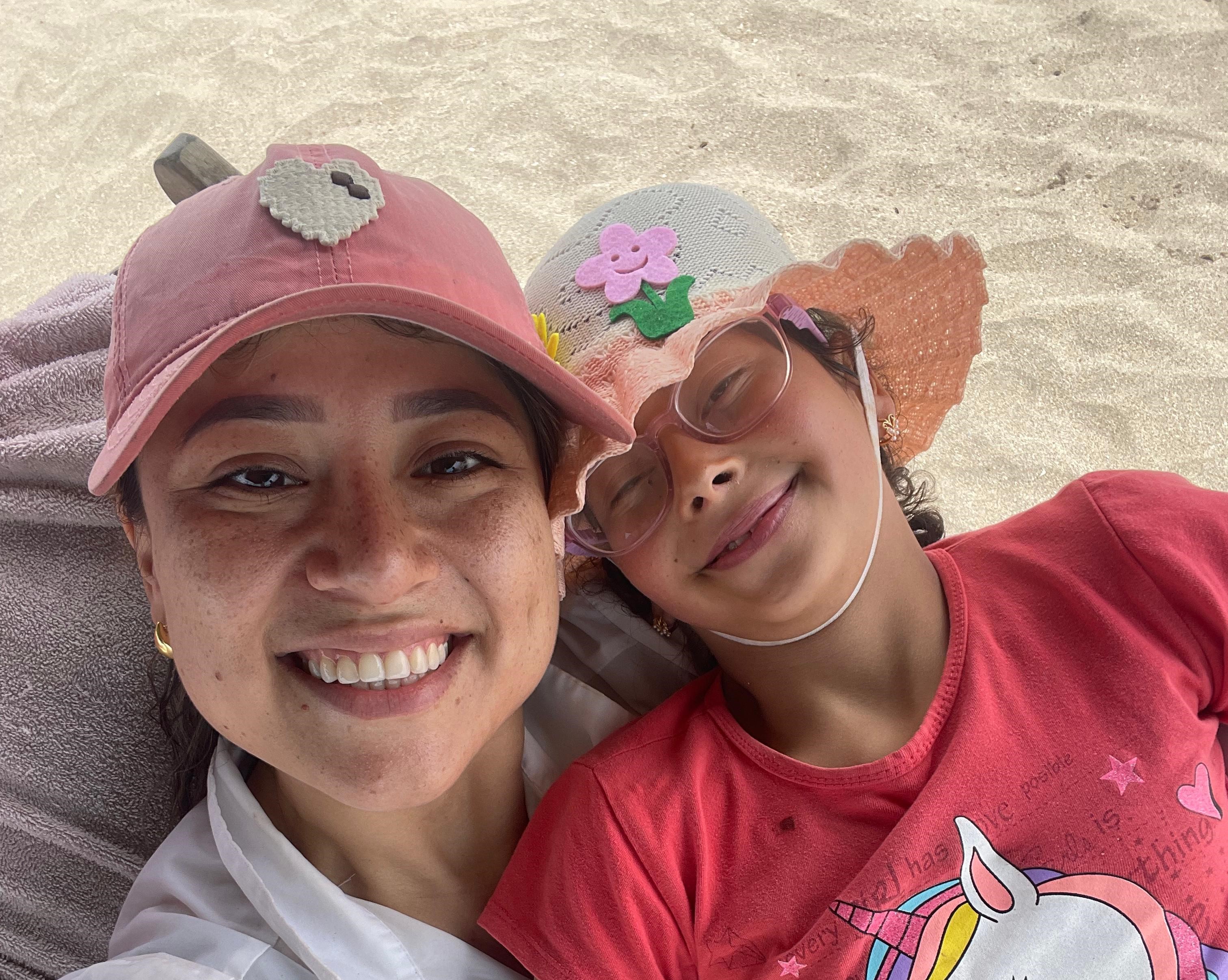 Vanessa Robles: La periodista cuida de una niña con discapacidad