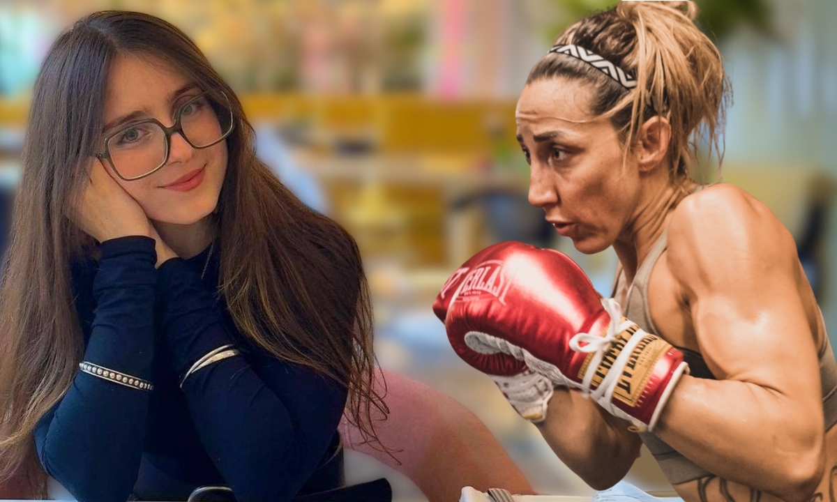 Influencer RoRo derrotó a la campeona mundial de boxeo en reto de ...