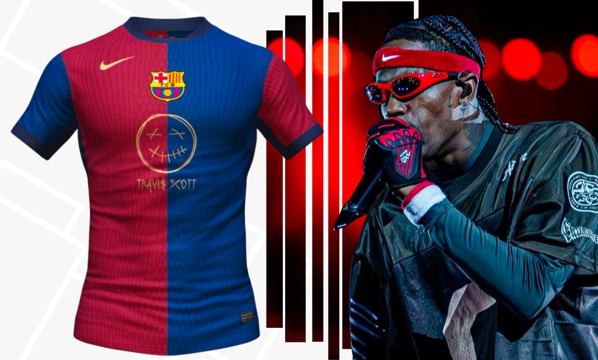 FC Barcelona lanza camiseta especial con Travis Scott ¿Cuándo sale y ...