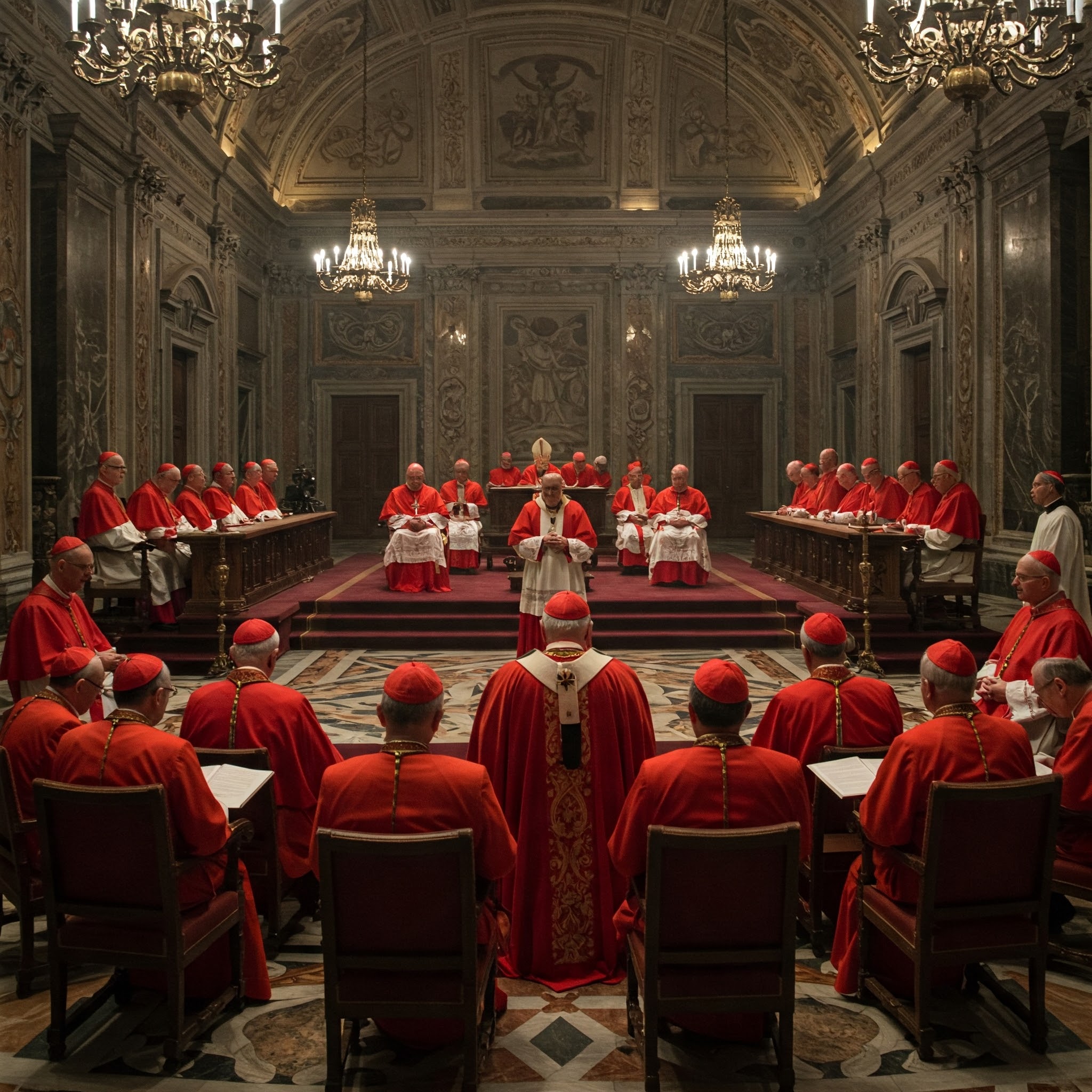 133 cardenales sin celular, aislados y vigilados: así arranca el ...