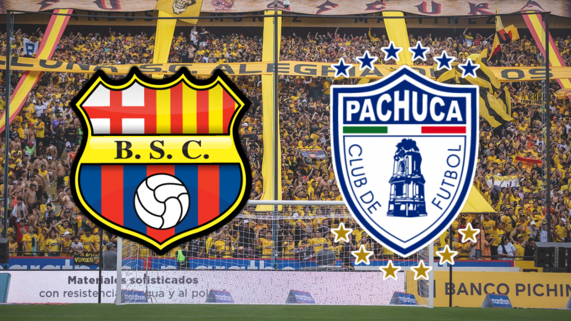 Barcelona SC (4) vs. Pachuca (0): revive los goles en la Noche Centenario