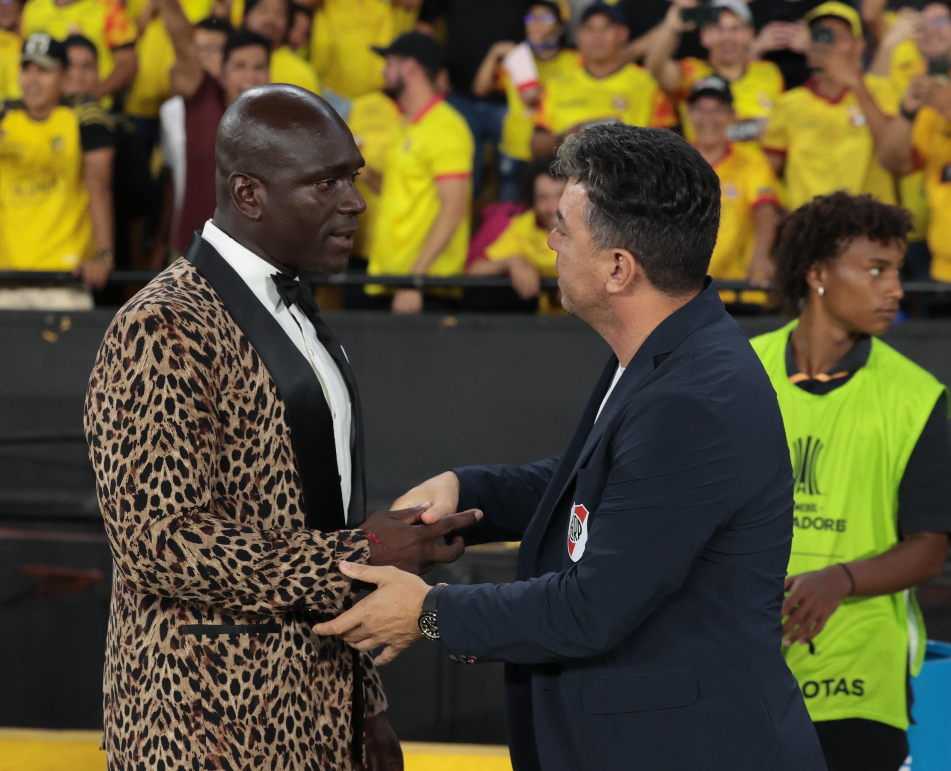 Barcelona SC vs River Plate: Así lució Segundo Castillo vestido de ...