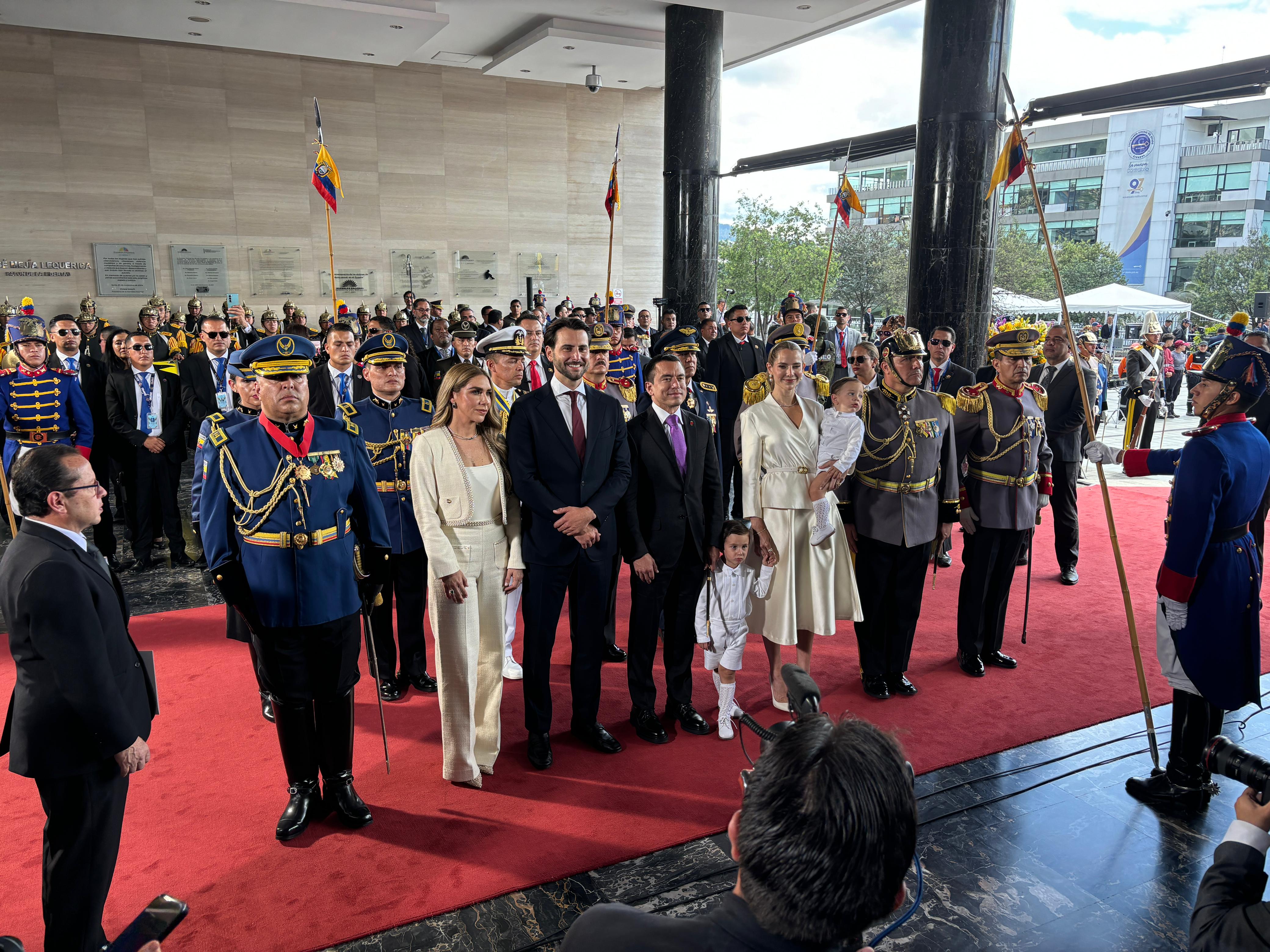 Posesión Daniel Noboa: Niels Olsen y un discurso emotivo en ceremonia ...