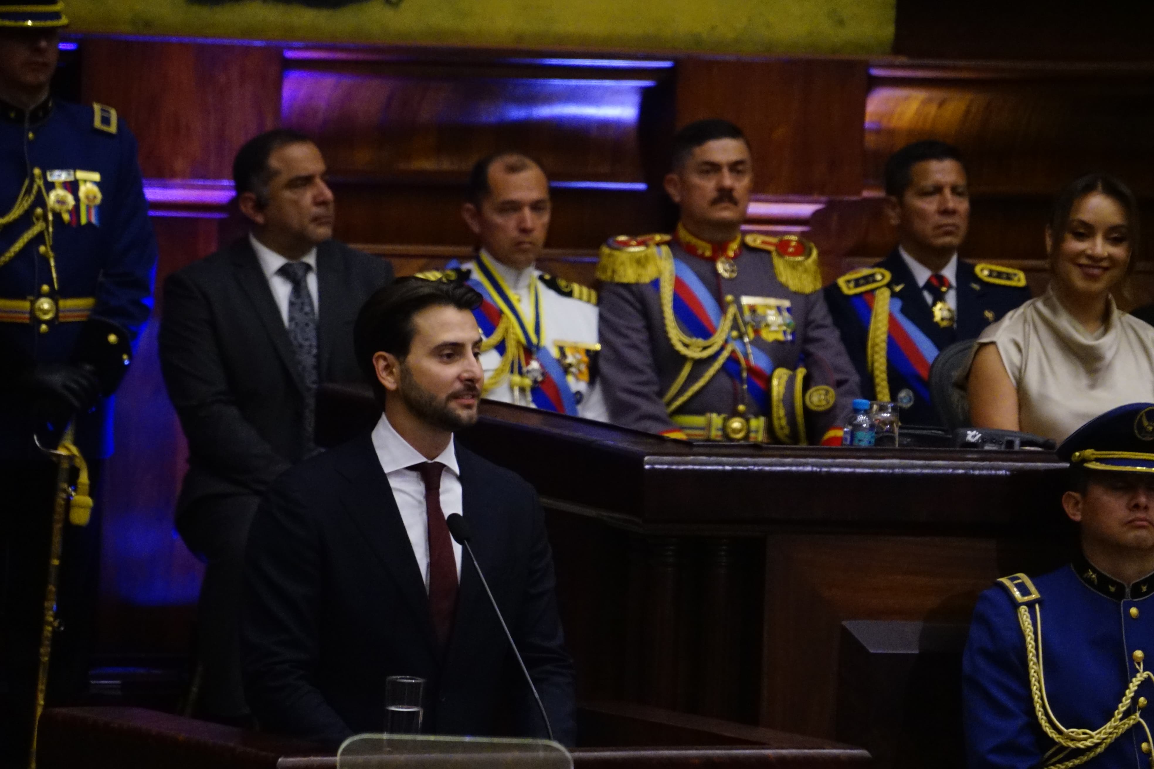 Posesión Daniel Noboa: Niels Olsen y un discurso emotivo en ceremonia ...