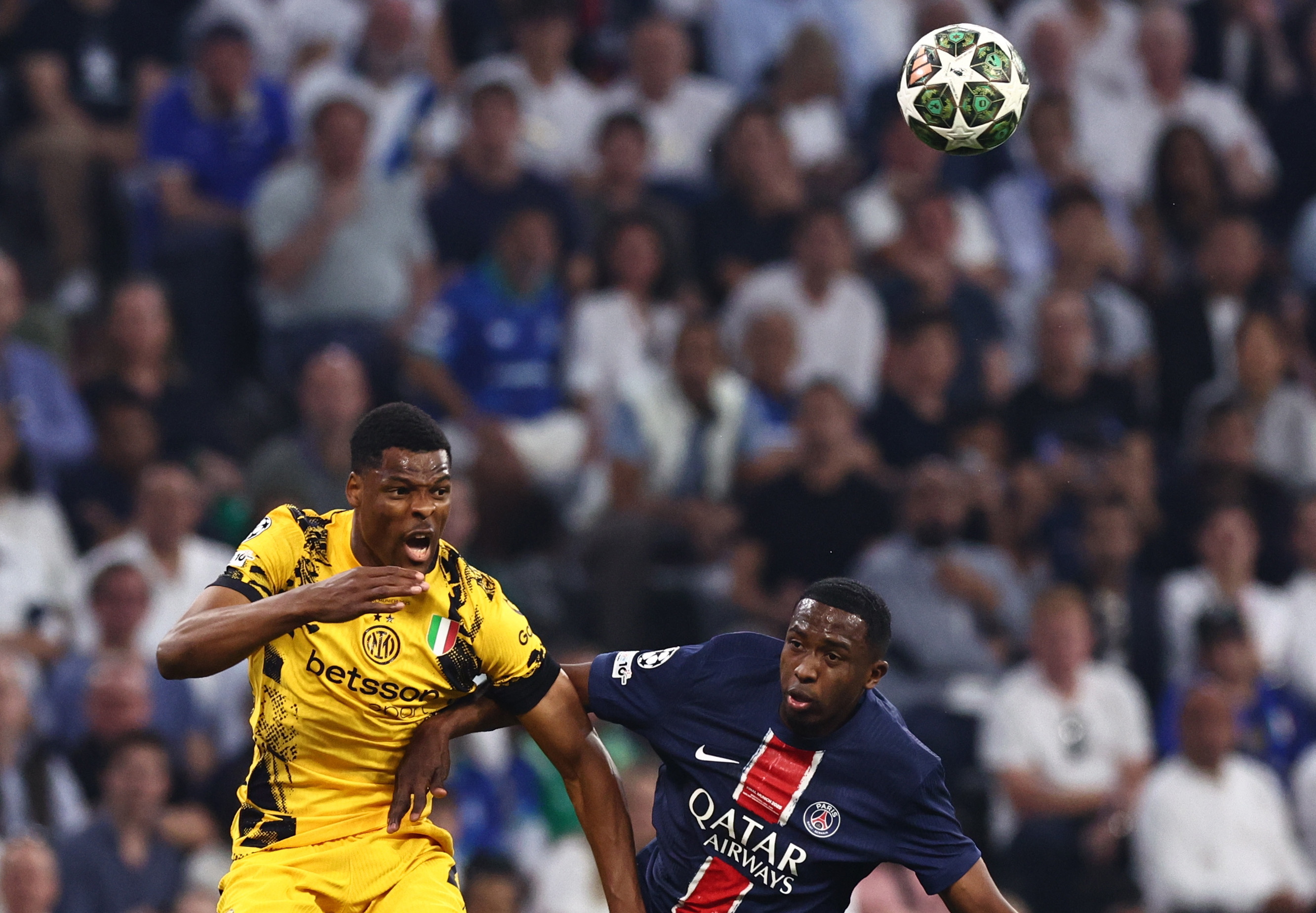 Willian Pacho brilla y PSG conquista la Champions tras golear al Inter ...