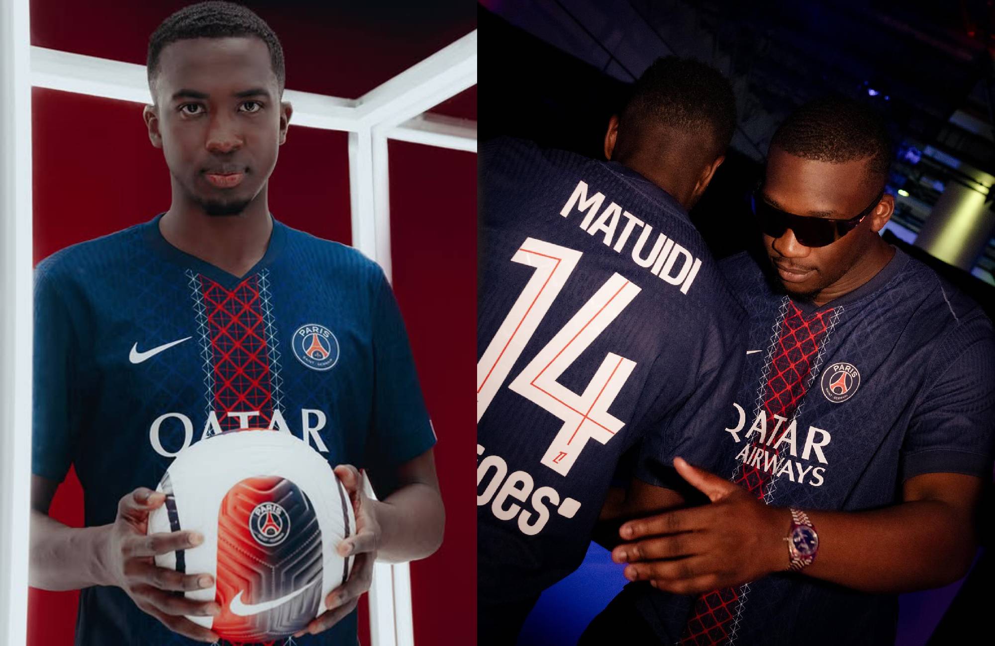 Willian Pacho destaca en la presentación de camiseta del PSG para ...